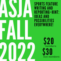 Sports Feature Writing and Reporting - Hint: Ideas and Possibilities ...