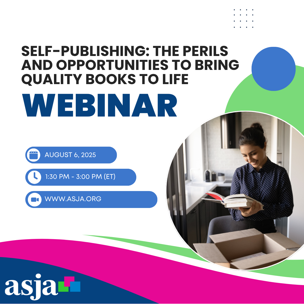 Self-Publishing: The Perils and Opportunities to Bring Quality Books to Life - American Society ...